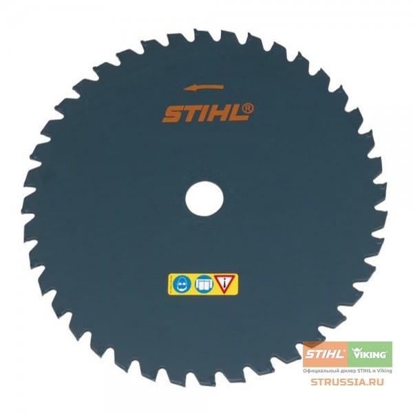 Пильный диск с долотообразными зубьями Stihl , 225 мм 41107134204 ...