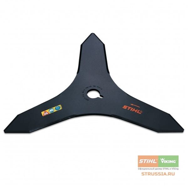 Нож для жесткой поросли Stihl 3Z 300мм 41197134100 - Принадлежности для ...